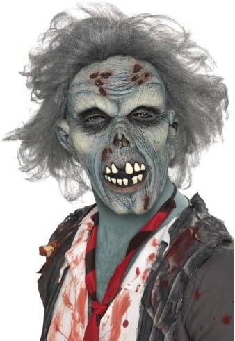 Mascara zombie de latex azul 1 pieza YONGSHENG | Bodega Aurrera en línea