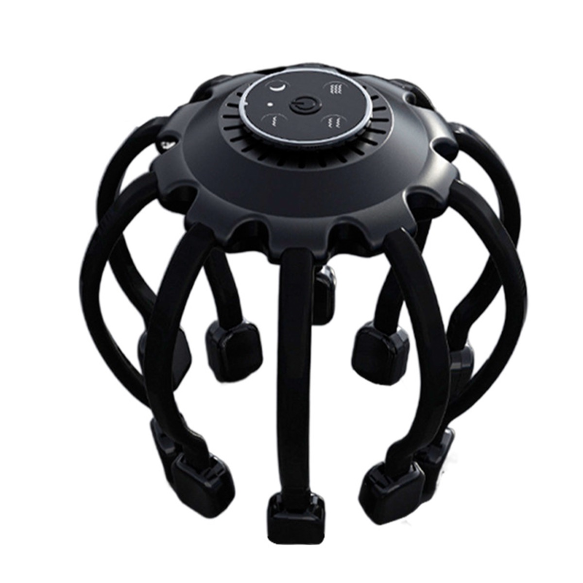 Masajero eléctrico del cuero cabelludo Masajero de cabeza, 10 contactos ...